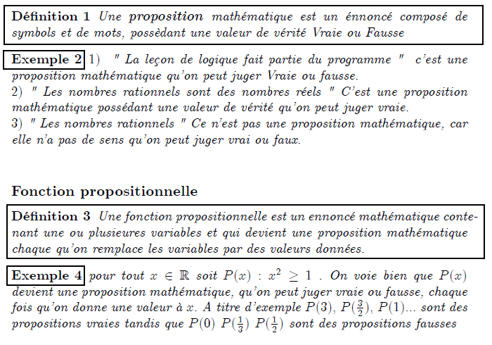Éléments de Logique – Très Facile