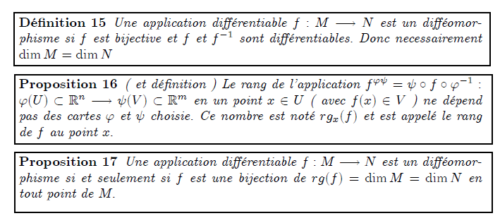 Application différentiable – Très Facile