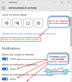 Activer ou Désactiver le Centre de Notification de Windows 10 – Très Facile
