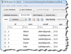 Python et les bases de données SQLite3 – Très Facile