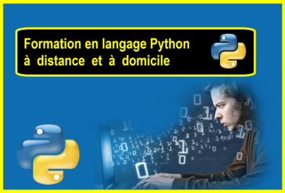 Formation Python à distance et à domicile – Très Facile