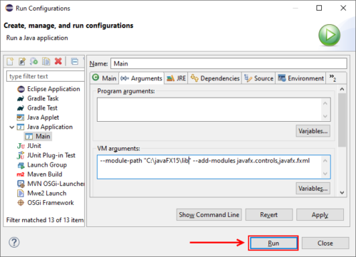 Premier Programme JavaFX Avec Eclipse – Très Facile