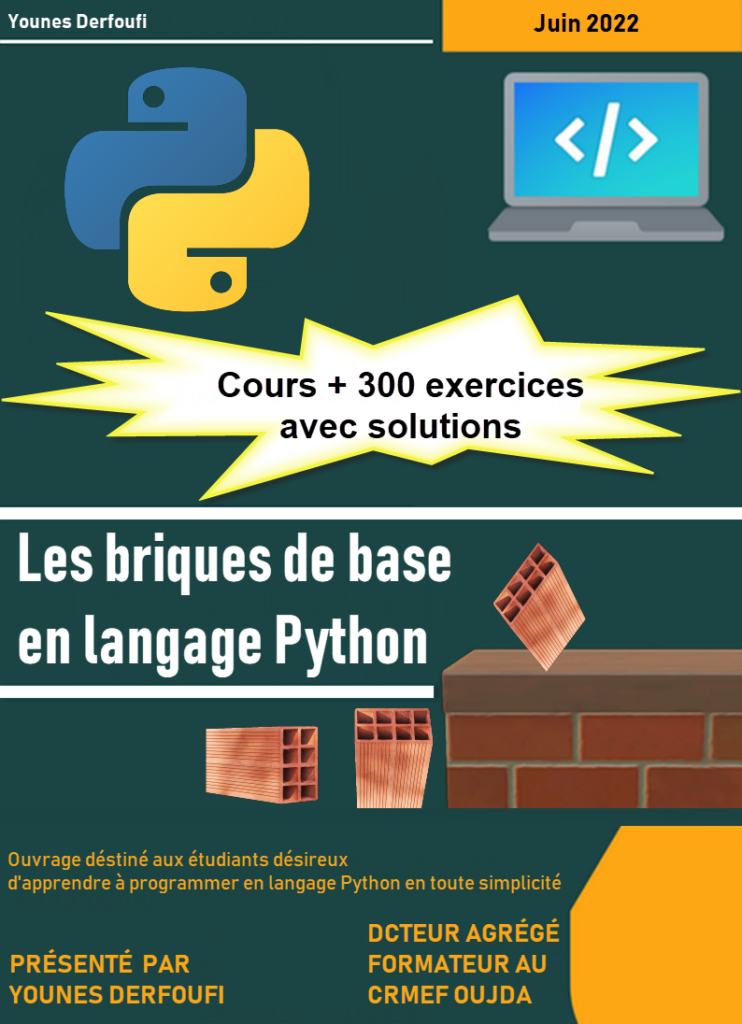 Les briques de base en langage python – Très Facile