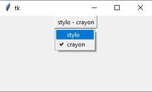 Menubutton Python Tkinter – Très Facile
