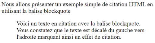 Mise en Forme d’un texte en html – Très Facile