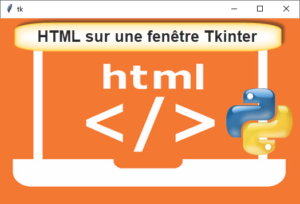 Afficher du contenu HTML sur Tkinter avec tkhtmlview – Très Facile