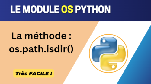os python – Très Facile